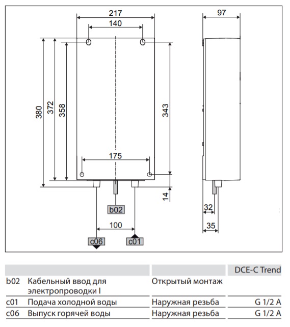 Calentador De Agua Sin Tanque Stiebel Eltron DCE-S 6/8, 60% OFF